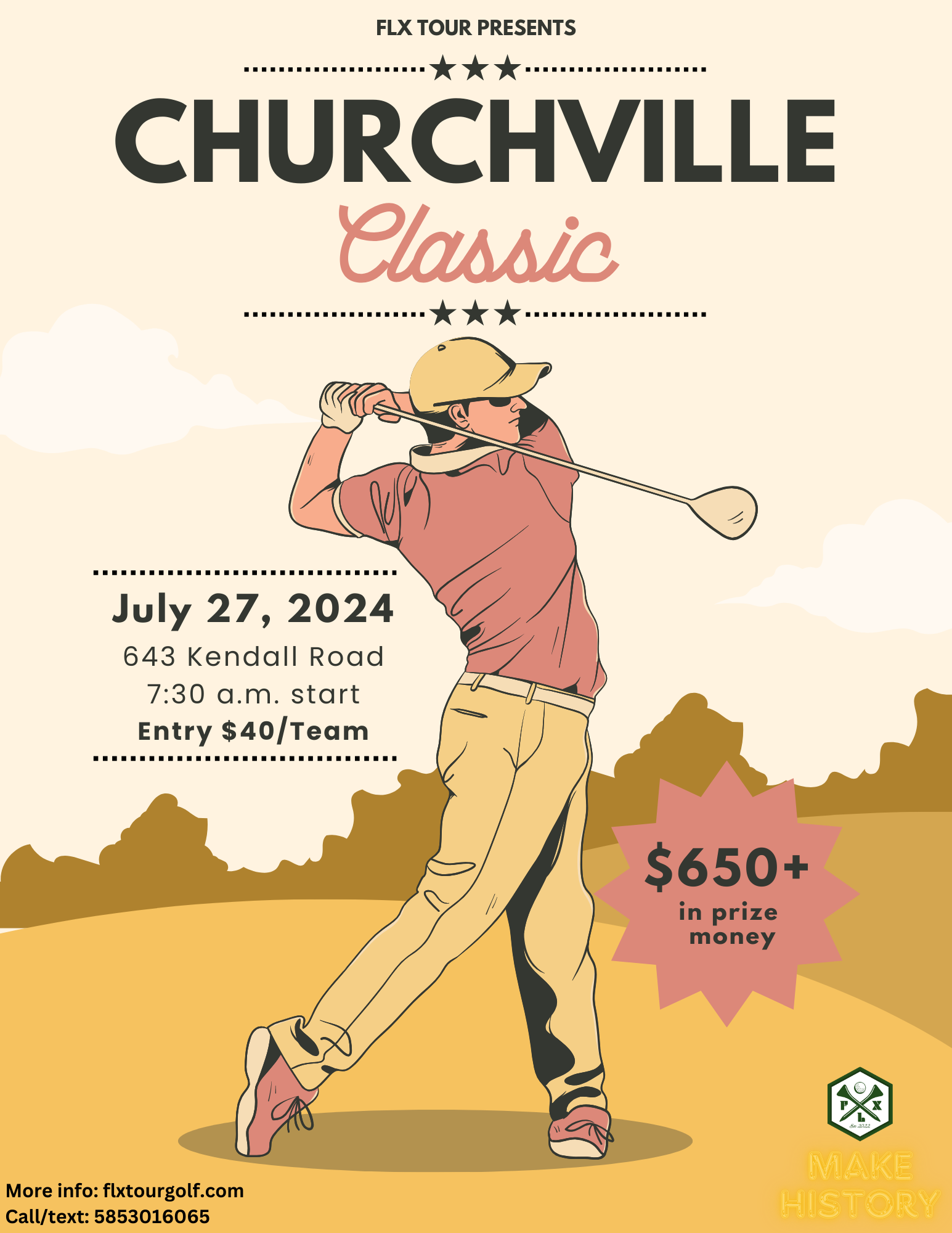 Field finalized for 2024 Churchville Classic – FLX TOUR Golf